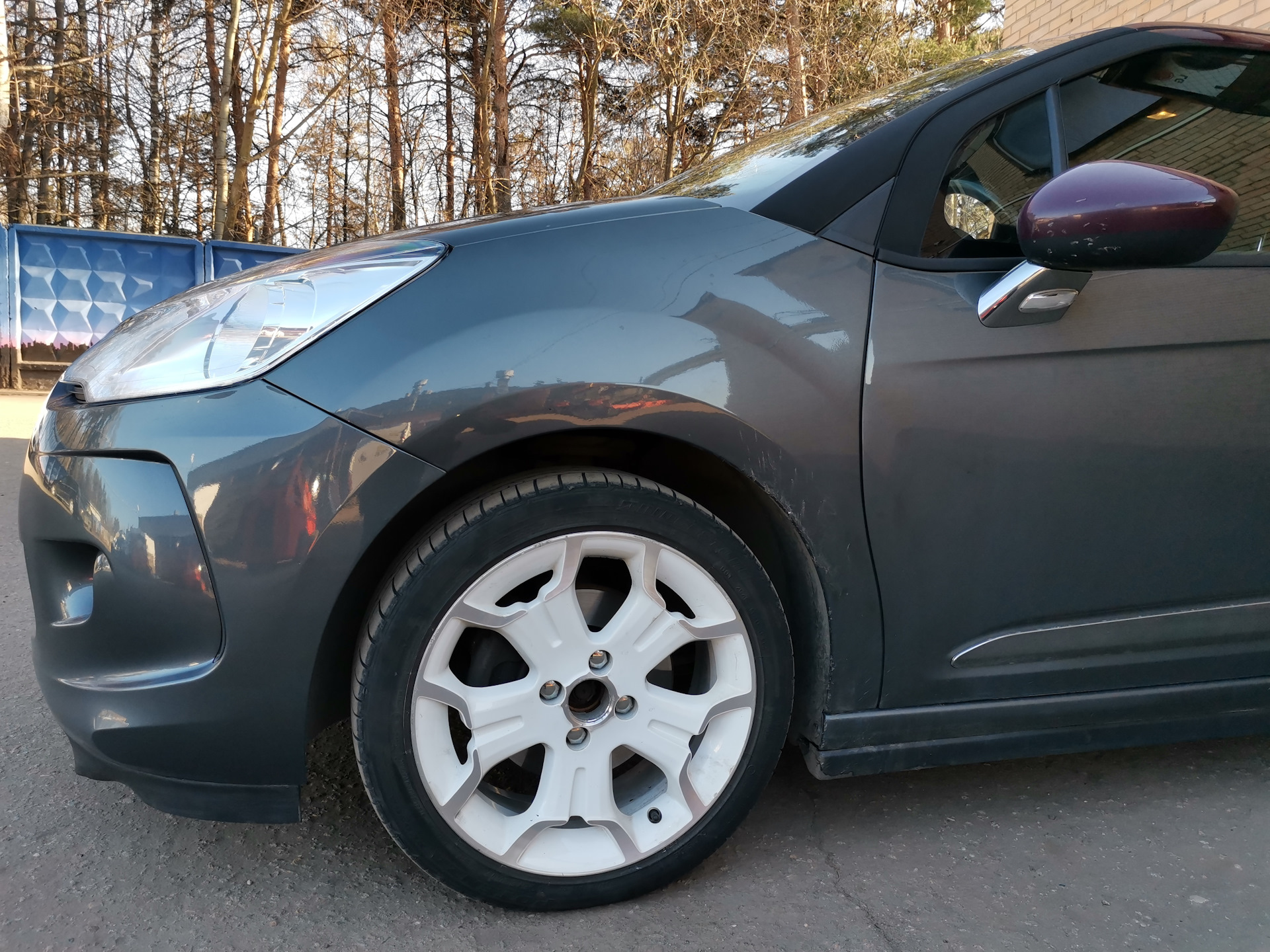 SET OF 4 CAPS FOR ALUMINIUM WHEELS — 9406H6 — Citroen DS3, 1,6 л, 2012 ...