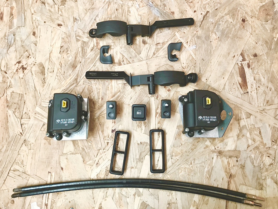 Electric rear vent window retrofit. — BMW 3 series Coupe (E36), 2,8 л ...