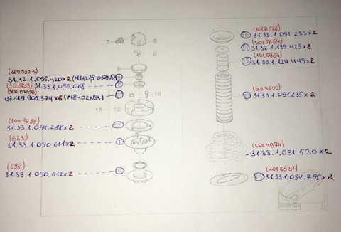 31331096068 Тарелка BMW | Запчасти на DRIVE2