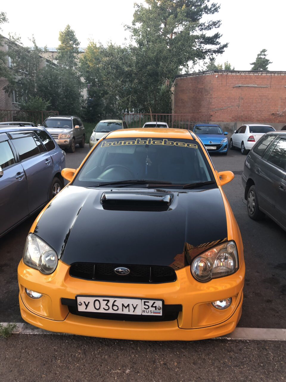 Bumblebee интересна получилось! — Subaru Impreza (GD/GG), 2 л, 2002 ...