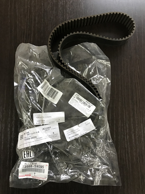 1356859095 РЕМЕНЬ ГРМ TOYOTA LEXUS | Запчасти на DRIVE2