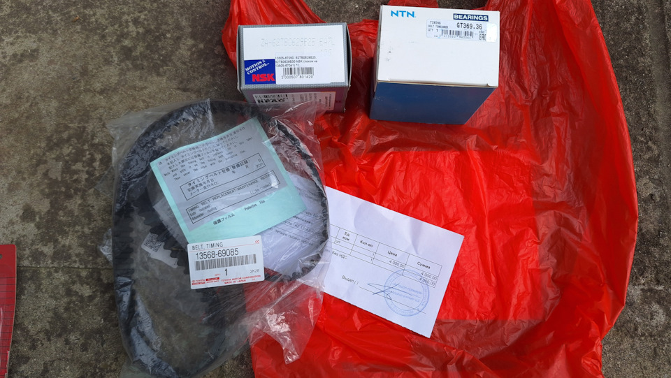 1356869085 РЕМЕНЬ ГРМ ЧЗ 102 TOYOTA LEXUS | Запчасти на DRIVE2