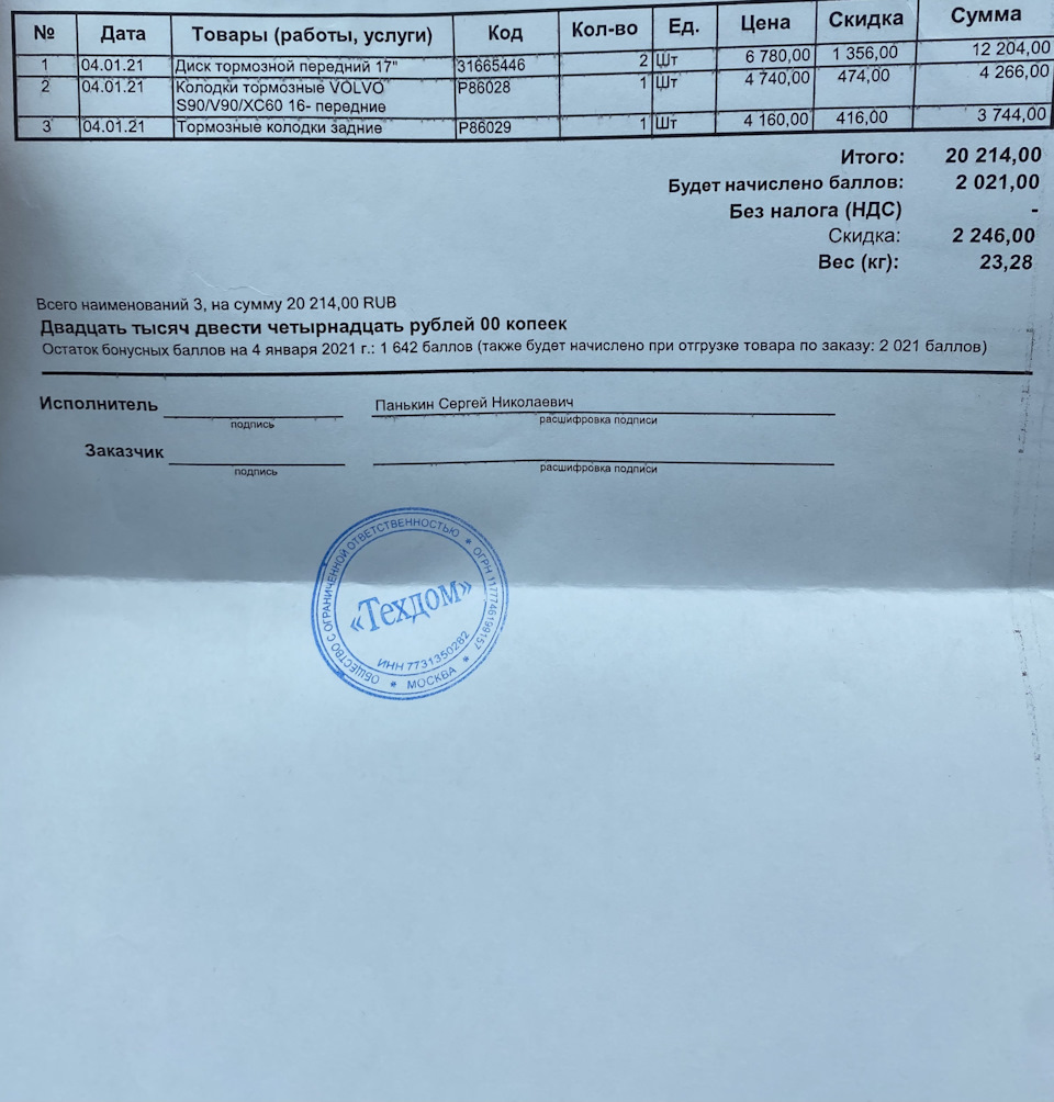 31665446 Тормозной диск высокоуглеродистый с покрытием PRO+. Передняя ...