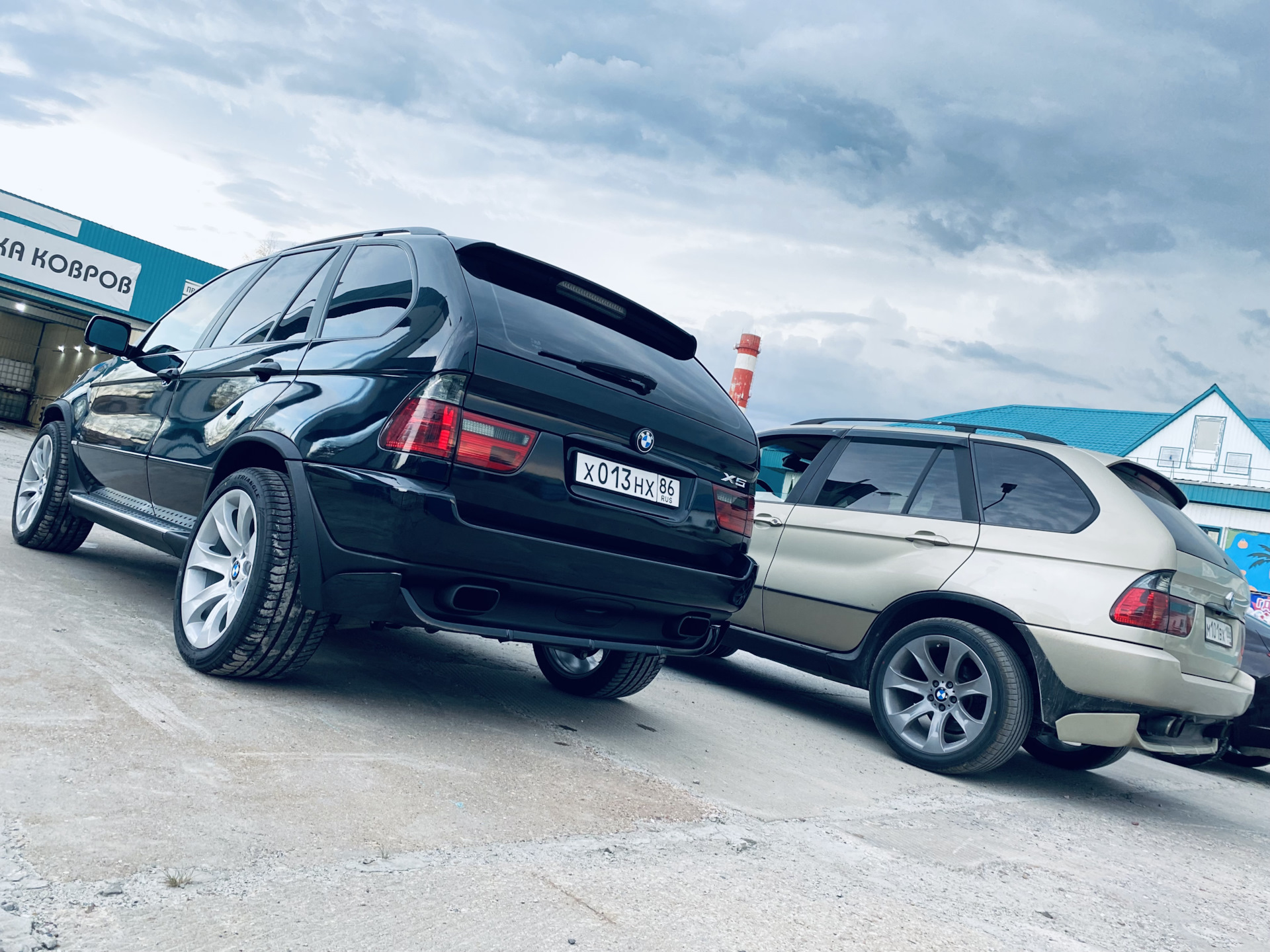 Расширение и Проставки под 168 Style — BMW X5 (E53), 3 л, 2005 года | тюнинг | DRIVE2