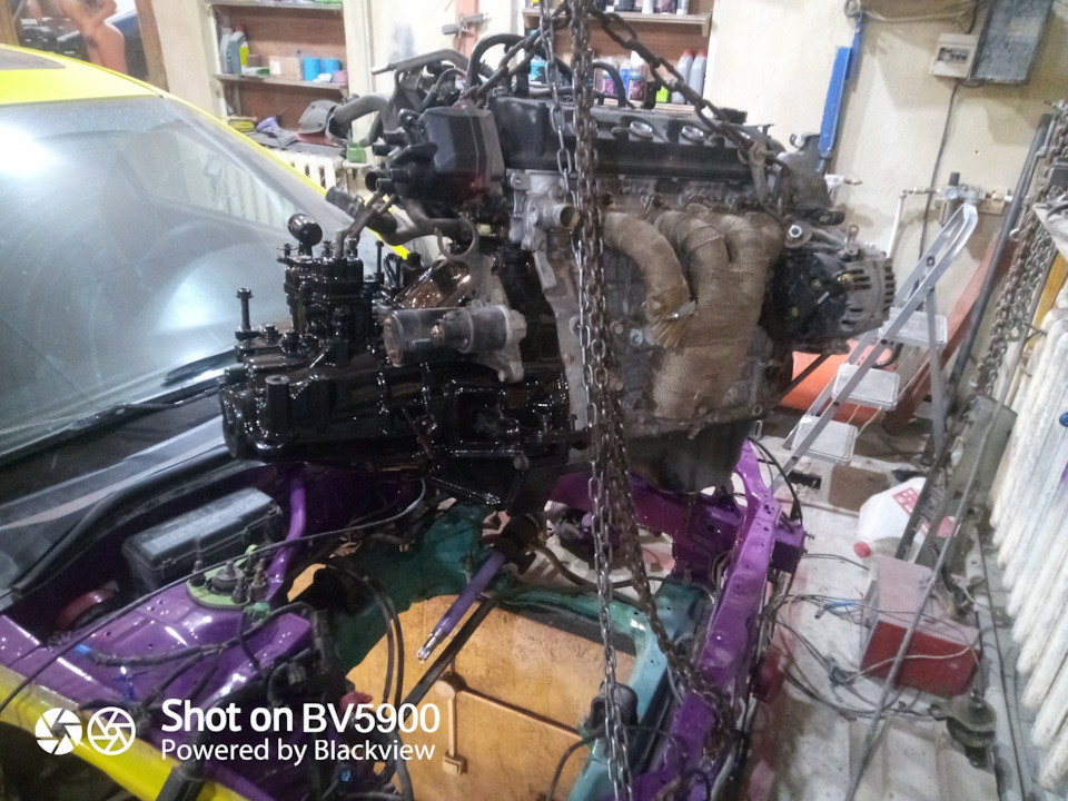 3️⃣3️⃣. Swap f18b2 на f23a — Honda Accord (6G), 1,8 л, 1999 года ...