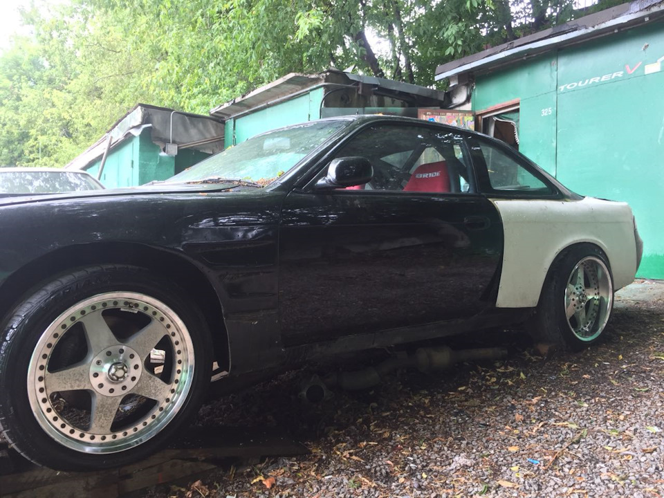 Диски VeilSide Andrew Racing R17 — Nissan Silvia (S14), 2 л, 1996 года ...