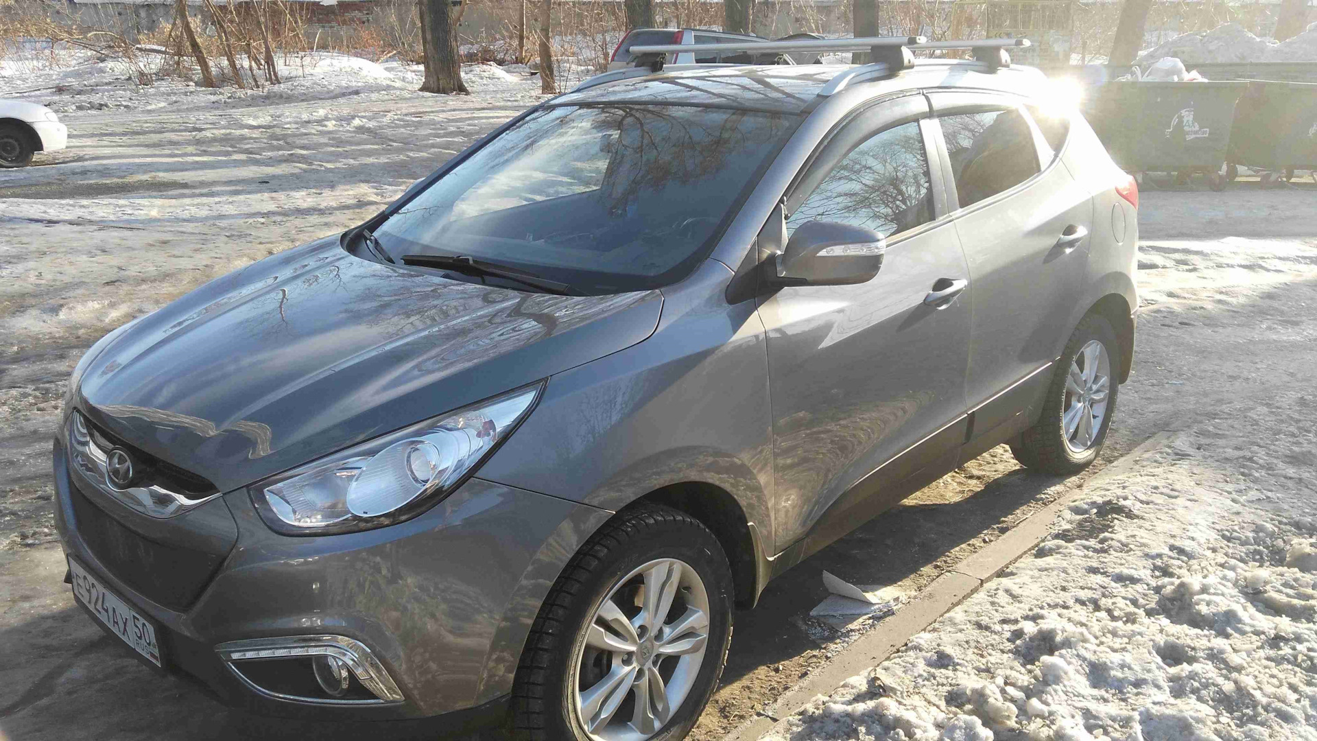 Багажник "ED" — Hyundai ix35, 2 л, 2013 года | аксессуары | DRIVE2