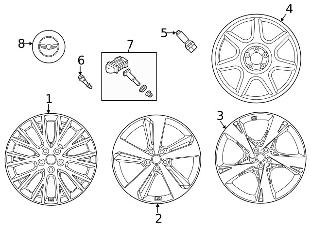 5293331300 Вентиль шины KIA HYUNDAI | Запчасти на DRIVE2