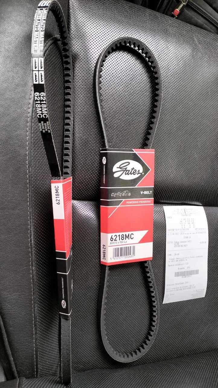 6218MC Неармированные клиновые ремни с формованным зубом GATES ...