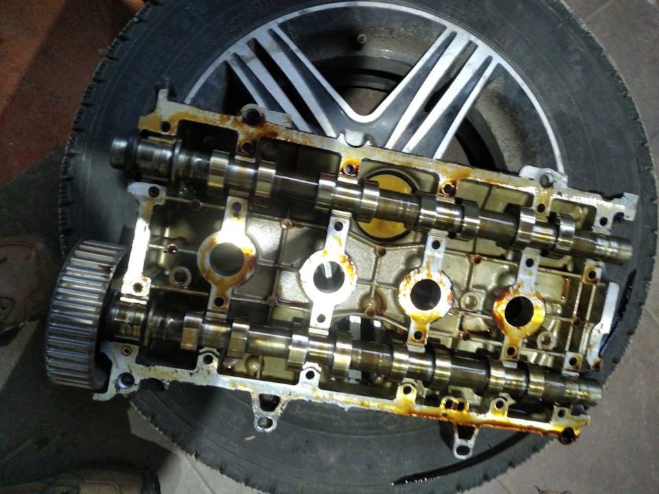 Замена ГРМ и попутный ремонт — Nissan Almera V (G11/15), 1,6 л, 2015 ...