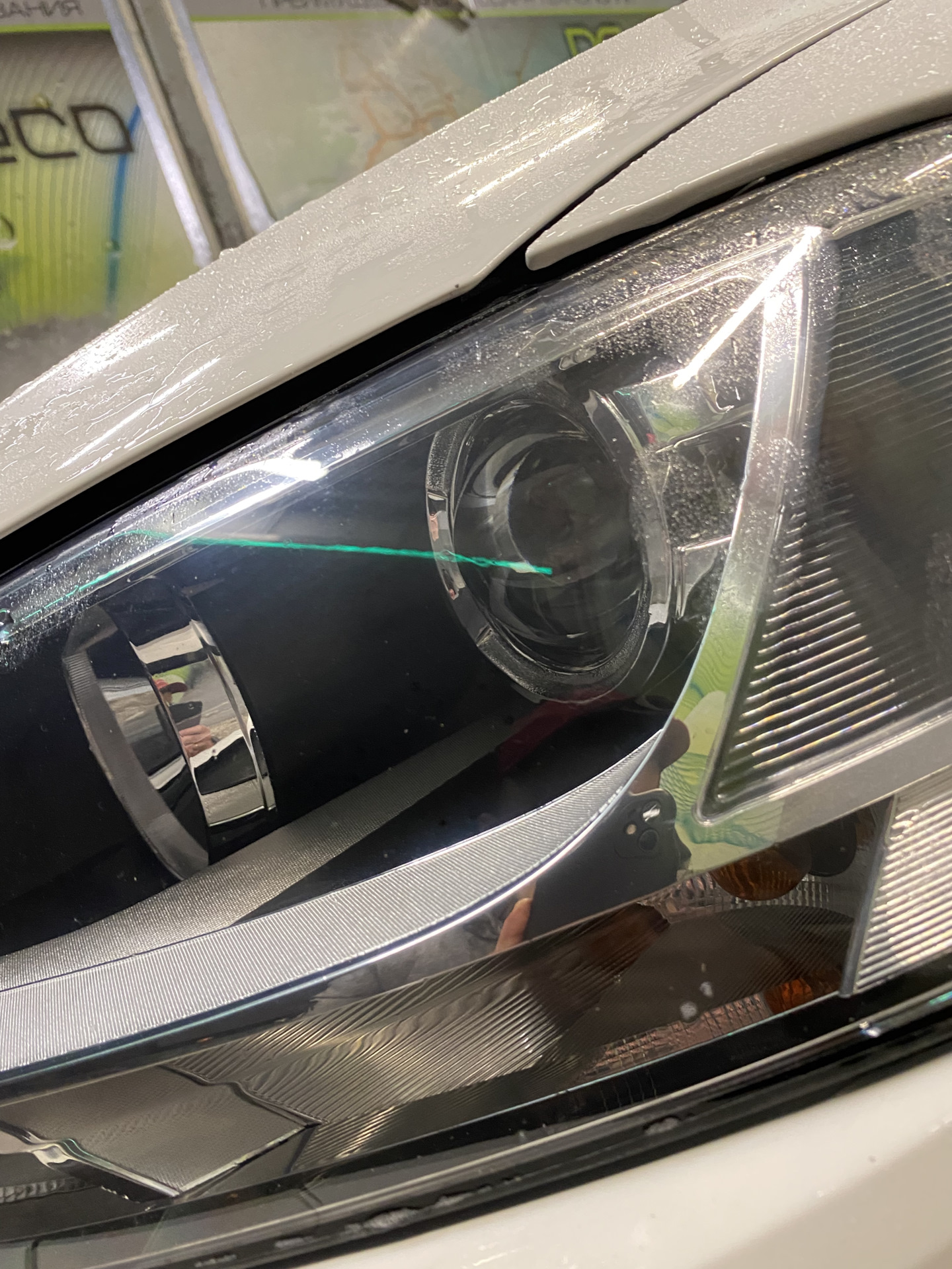Светодиодные би-линзы gtr zeus — Volkswagen Jetta VI, 1,4 л, 2012 года ...