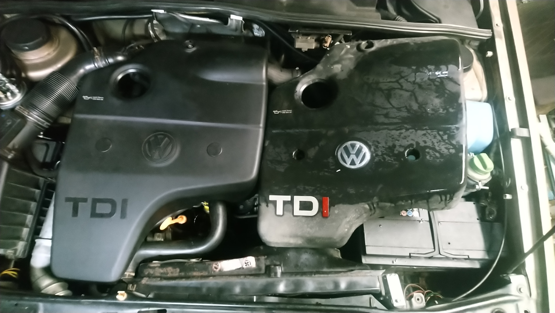 замена крышки двигателя — Volkswagen Jetta II, 1,9 л, 1990 года ...