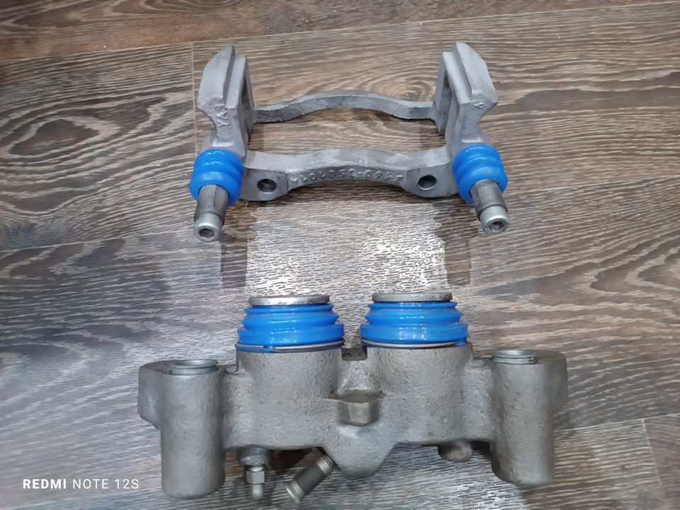 Замена ремкомплекта суппортов патриот — УАЗ Patriot, 2,7 л, 2019 года ...