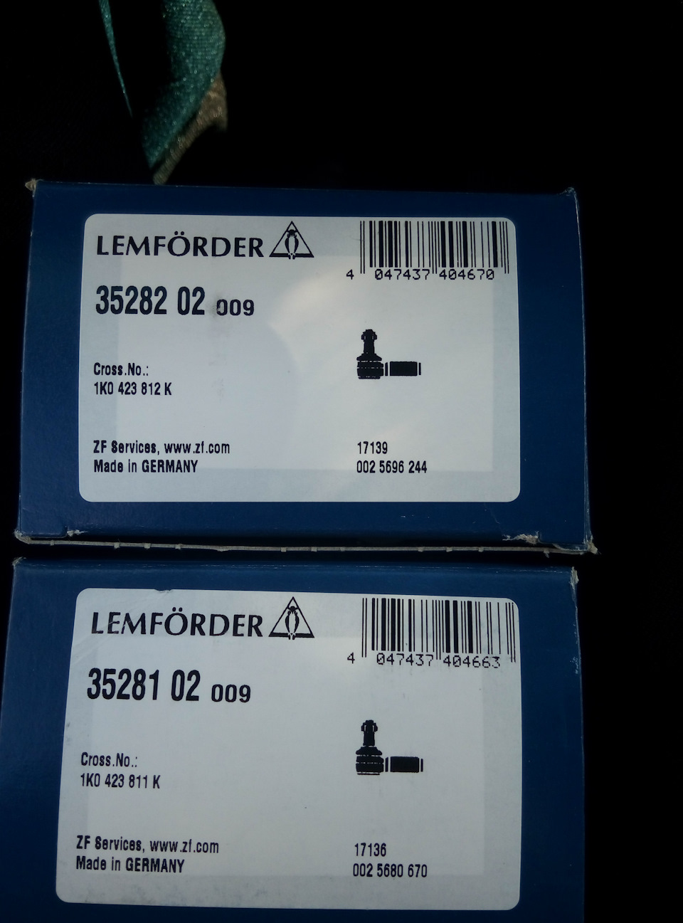 3528202 Рулевая тяга LEMFORDER | Запчасти на DRIVE2