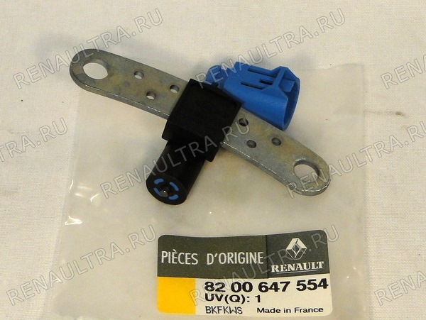 8200647554 Датчик положения коленвала (индукц) RENAULT | Запчасти на DRIVE2