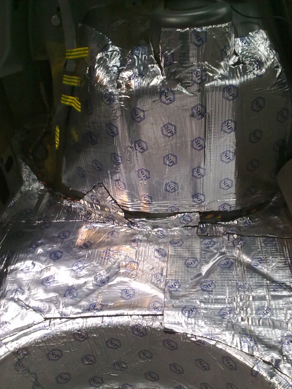 Вибро-шумоизоляция — часть №2 (багажник, задние стойки) — Lada Калина ...