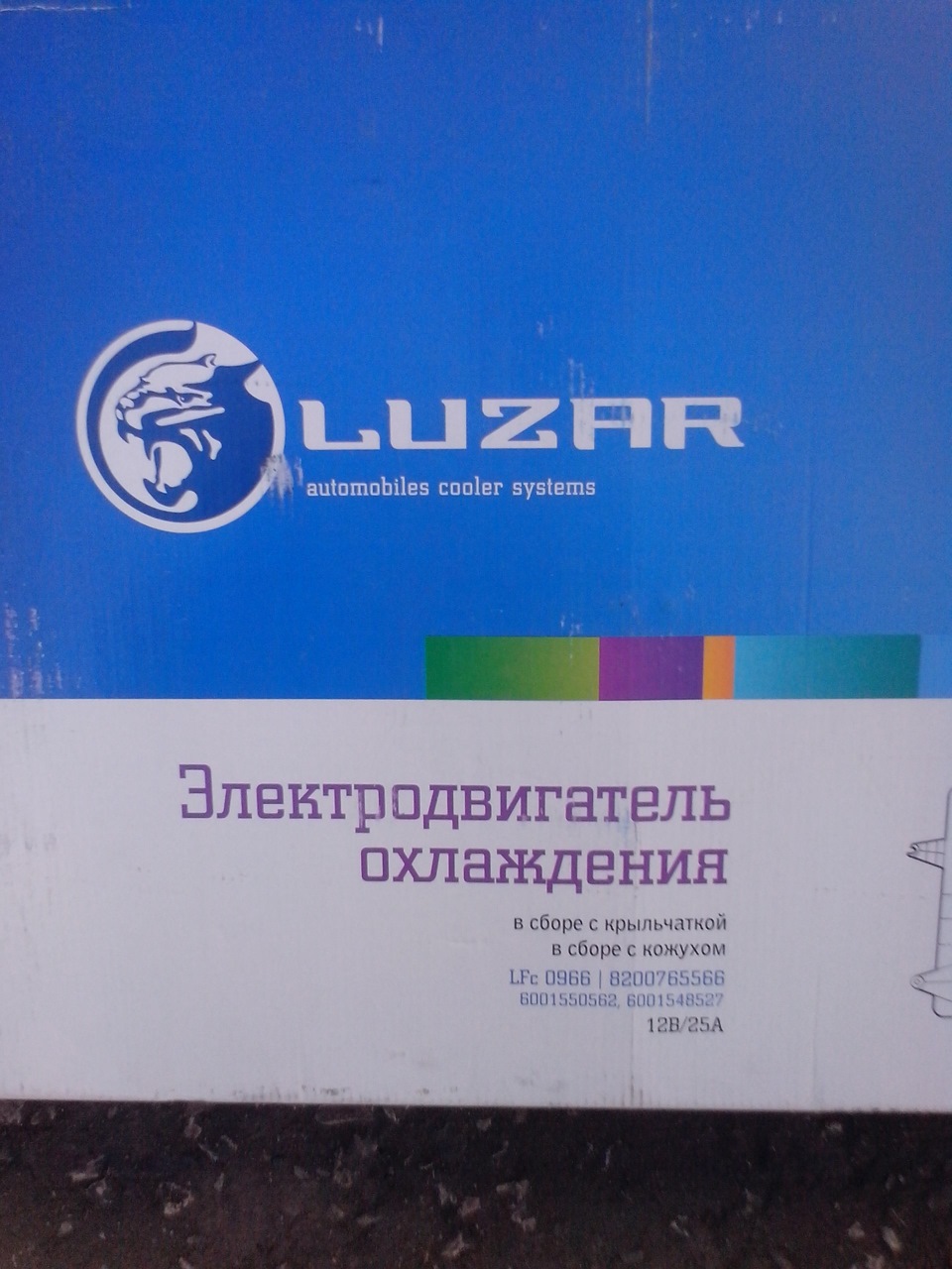 6001548527 Вентилятор охлаждения RENAULT | Запчасти на DRIVE2