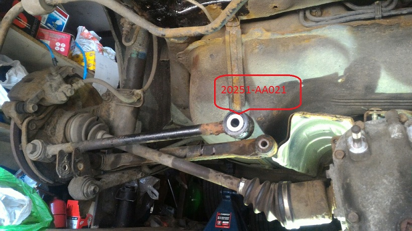 20251AA021 Сайлентблок SUBARU | Запчасти на DRIVE2