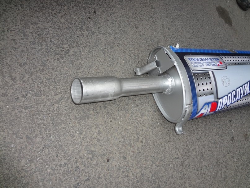 О качестве глушителей/опыт использования банки Transmaster Universal — Lada 2108, 1,5 л, 1988 ...