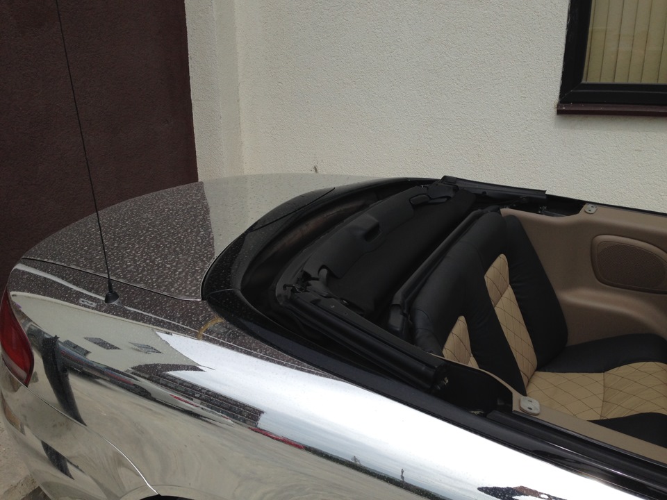 Boot covering top — Chrysler Sebring Convertible II, 2,4 л, 2004 года ...
