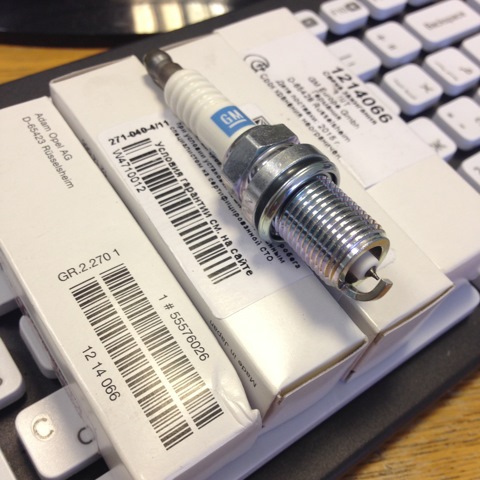 55576026 Свеча зажигания GM | Запчасти на DRIVE2