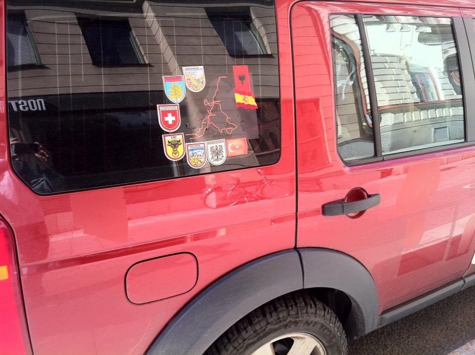 Способ угробить лак на авто. — Land Rover Discovery III, 2,7 л, 2006 ...