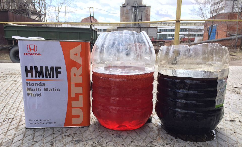 Замена HMMF после 28500 км пробега. — Honda Fit (2G), 1,5 л, 2010 года ...