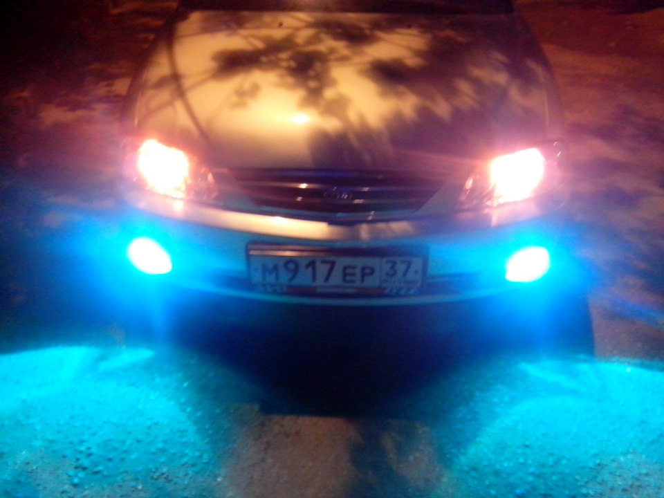 Желтые габариты — KIA Spectra, 1,6 л, 2007 года | стайлинг | DRIVE2