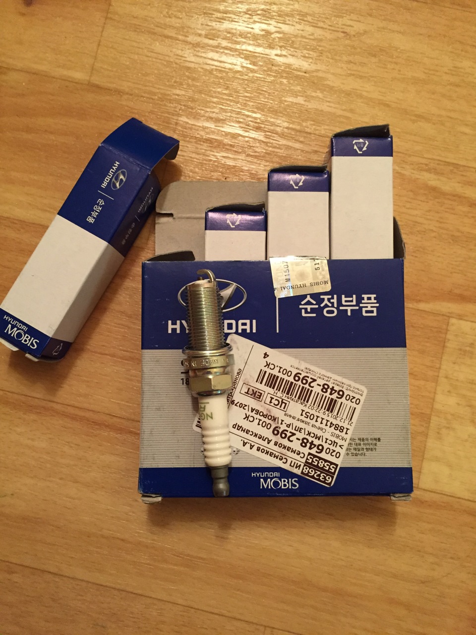 1884111051 СВЕЧИ ЗАЖИГАНИЯ KIA HYUNDAI | Запчасти на DRIVE2