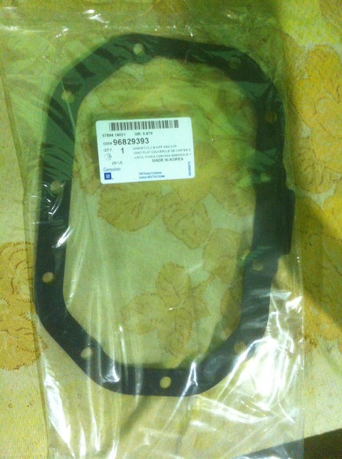 96829393 Прокладка поддона кпп GM | Запчасти на DRIVE2