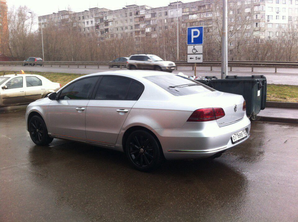 Покупка оригинальных дисков Vag — Volkswagen Passat B7, 1,8 л, 2011 ...