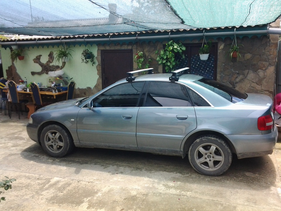 thule wing bar — Audi A4 (B5), 1,6 л, 1999 года | стайлинг | DRIVE2