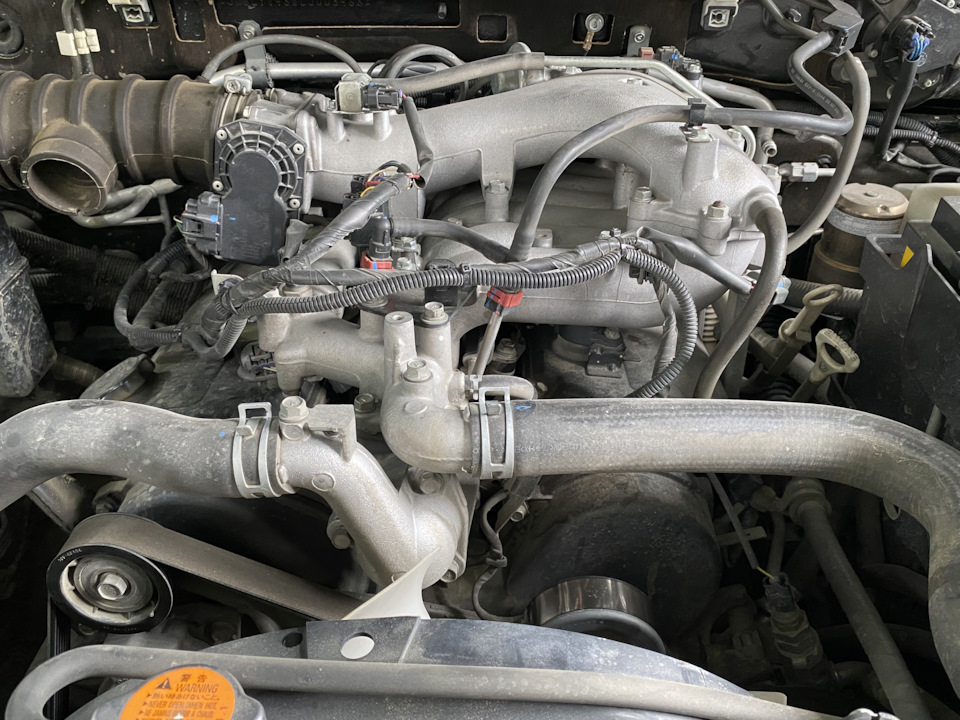 Заменил ремень ГРМ и много еще разных запчастей — Mitsubishi Pajero (4G ...