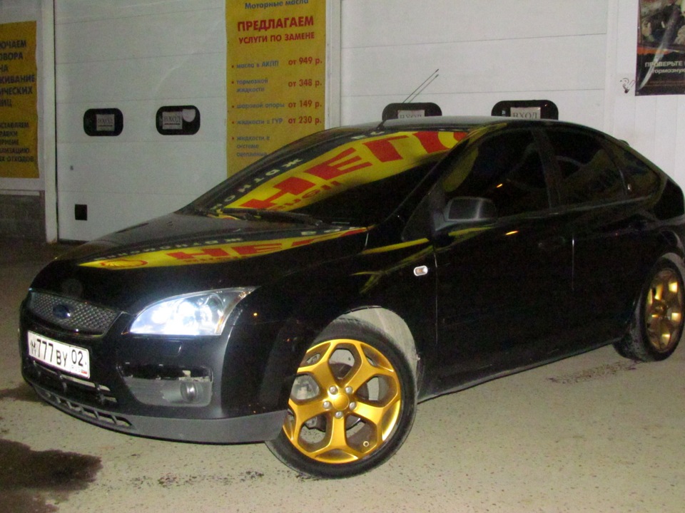 Покраска дисков — Ford Focus Hatchback II, 2 л, 2006 года | колёсные ...