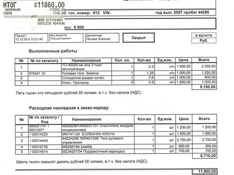 MR491358 Рулевая тяга Mitsubishi | Запчасти на DRIVE2