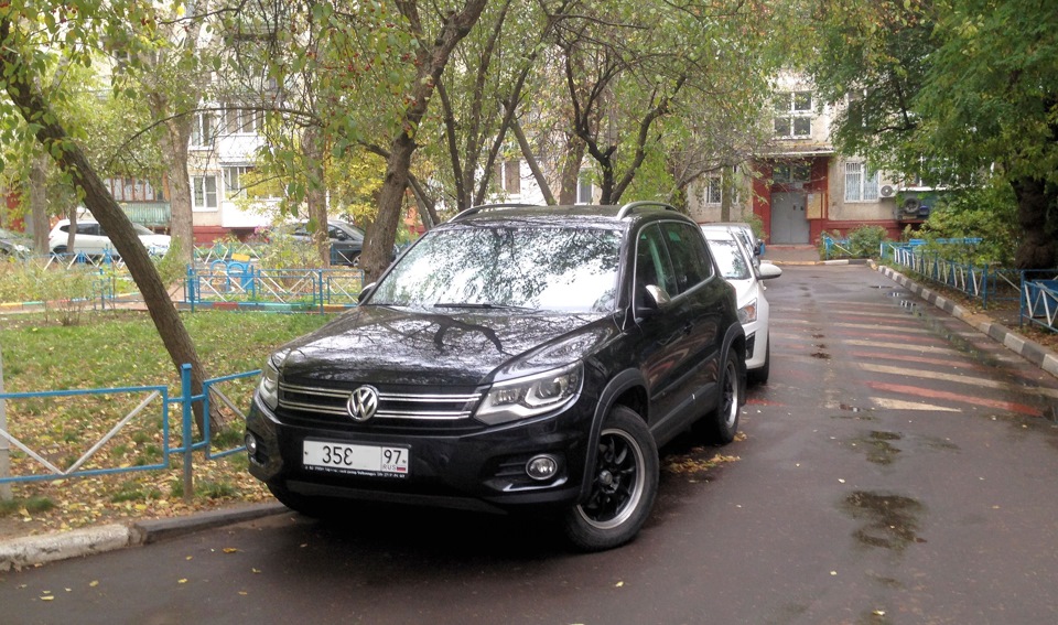 winter setup / carabus-auto — Volkswagen Tiguan (1G), 2 л, 2012 года ...