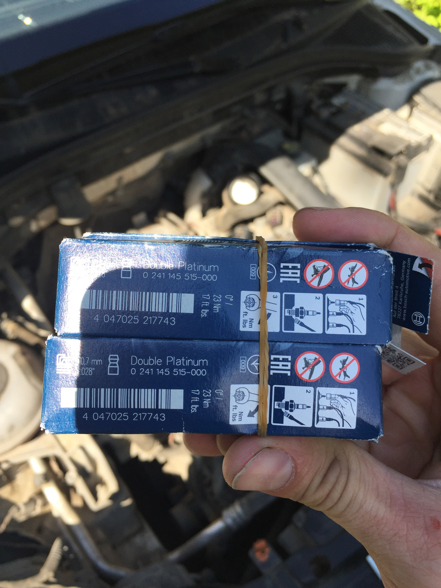 Свечи 55000 км — Skoda Octavia A7 Mk3, 1,2 л, 2014 года | плановое ТО ...