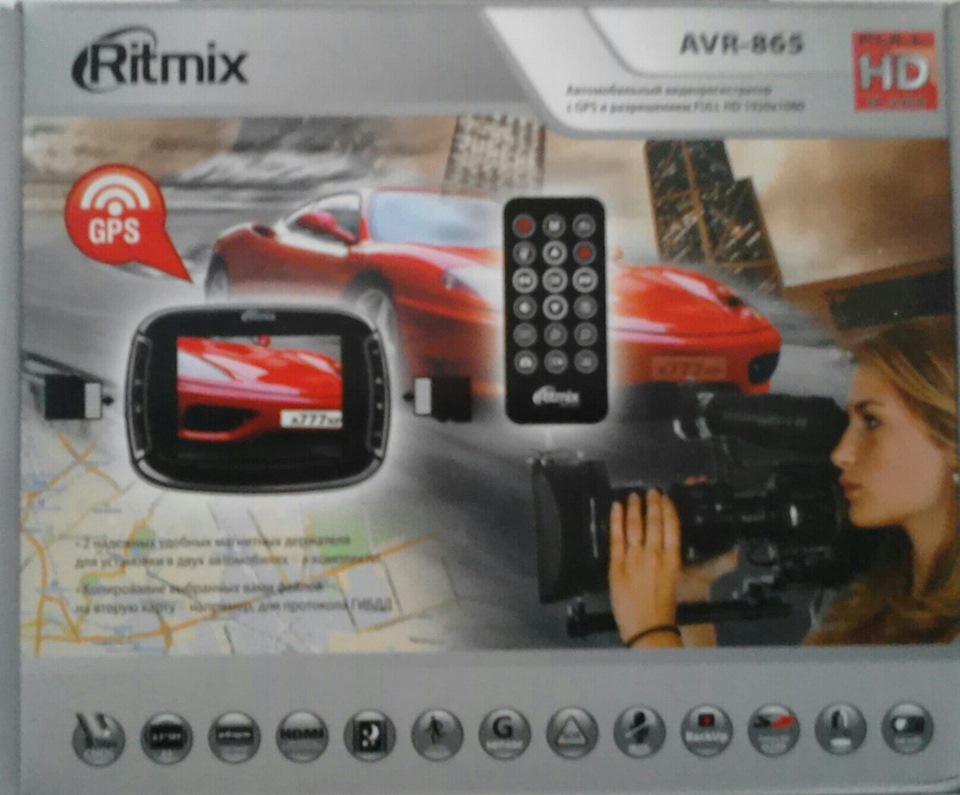 регистратор Ritmix AVR-865 — Ford Mondeo IV, 2 л, 2008 года | аксессуары | DRIVE2