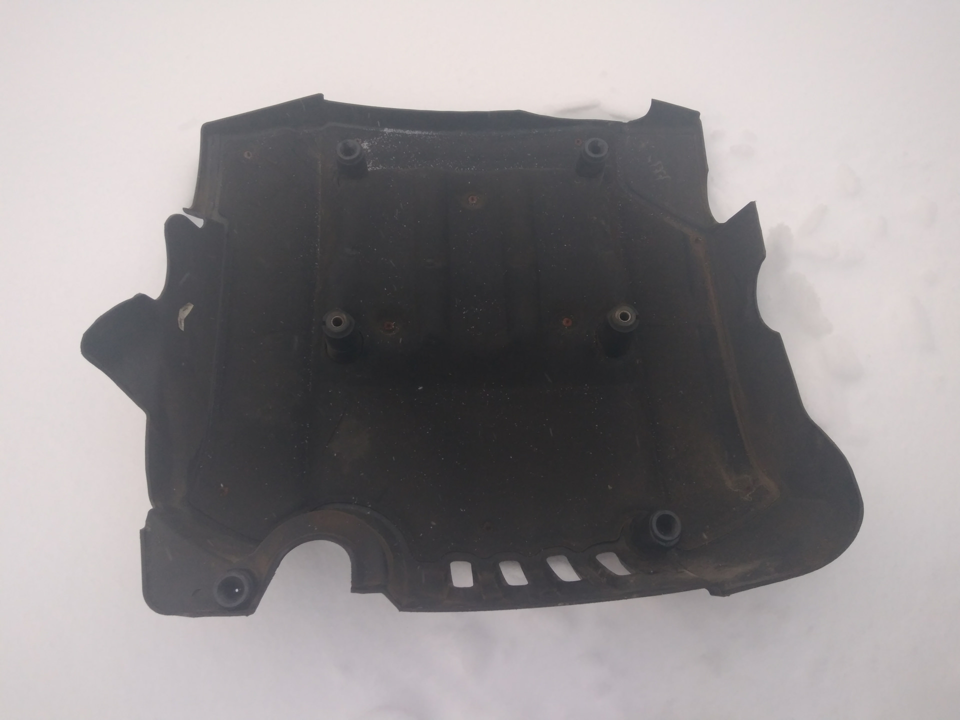 Накладка двигателя без болтов — Hyundai Santa Fe (1G), 2,7 л, 2004 года ...