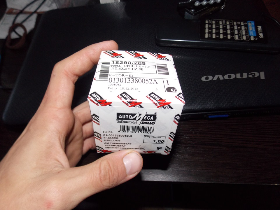 Термостат на 92 градуса — Chevrolet Lacetti Sedan, 1,6 л, 2008 года ...