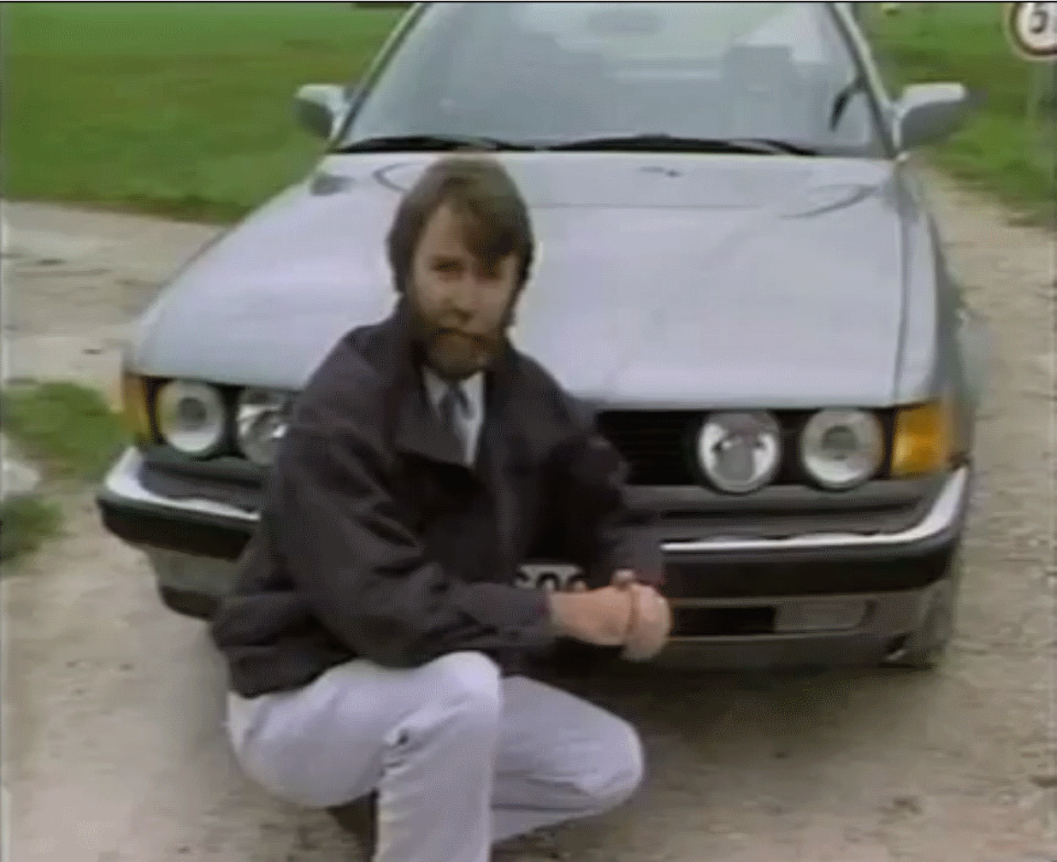 Перевод видео BMW E32 TopGear 1986 года — BMW 7 series (E32), 4 л, 1993 года | видео | DRIVE2