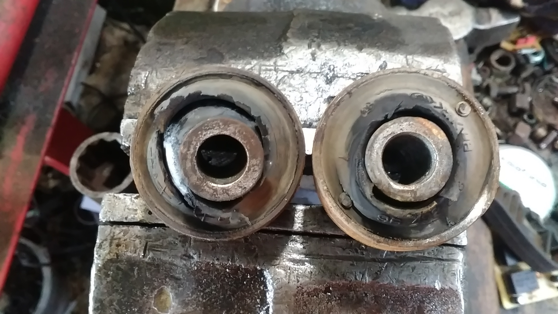 14.Замена резинок передка (обновлено) — Daewoo Nubira I, 1,6 л, 1998 ...