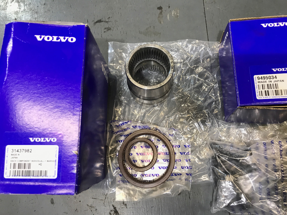 31437982 Втулка шлицевая конической передачи Volvo | Запчасти на DRIVE2