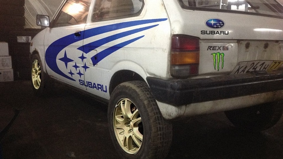 Subaru Justy (1G) 0.8 бензиновый 1987 | на DRIVE2