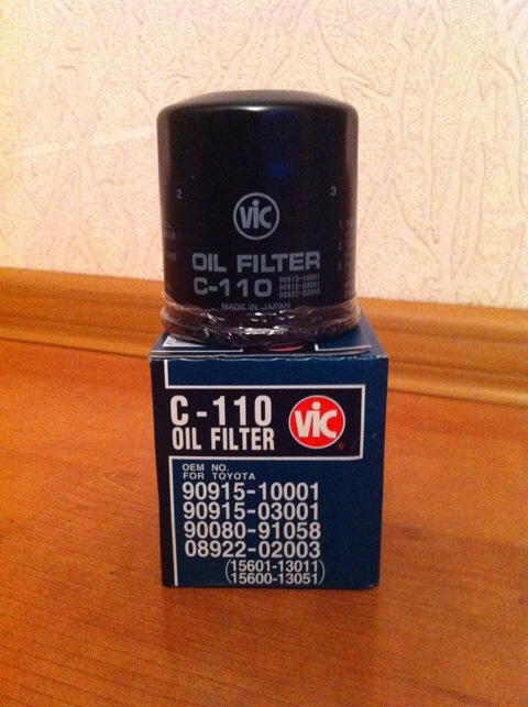 9091510001 Фильтр масляный TOYOTA LEXUS | Запчасти на DRIVE2