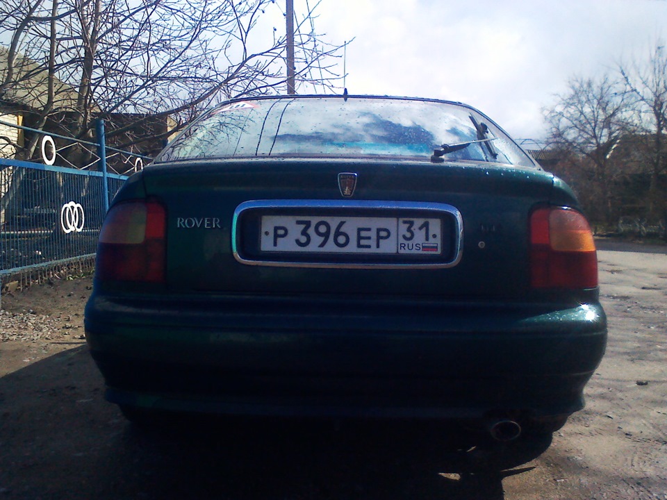 задние фонари — Rover 400 Mk2, 1,6 л, 1997 года | тюнинг | DRIVE2