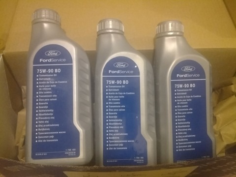 1790199 Масло трансмиссионное МКПП 1L 75W-90 BO / мех. КПП (BC/IB5/MTX ...