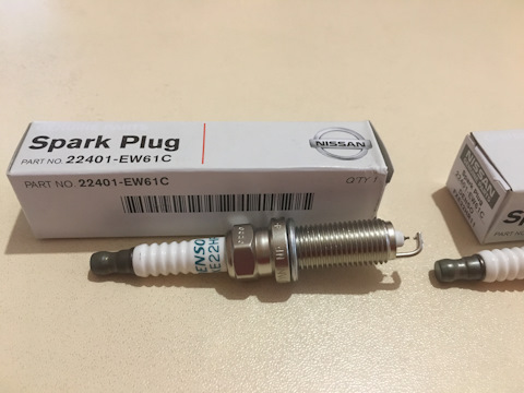 22401EW61C СВЕЧИ NISSAN NISSAN INFINITI | Запчасти на DRIVE2