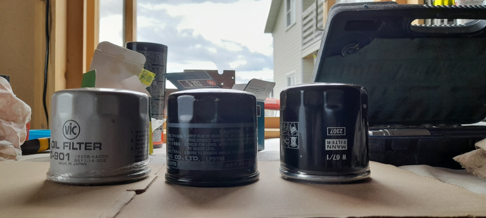 Oil filter — Subaru Outback (BP), 2,5 л, 2008 года | своими руками | DRIVE2