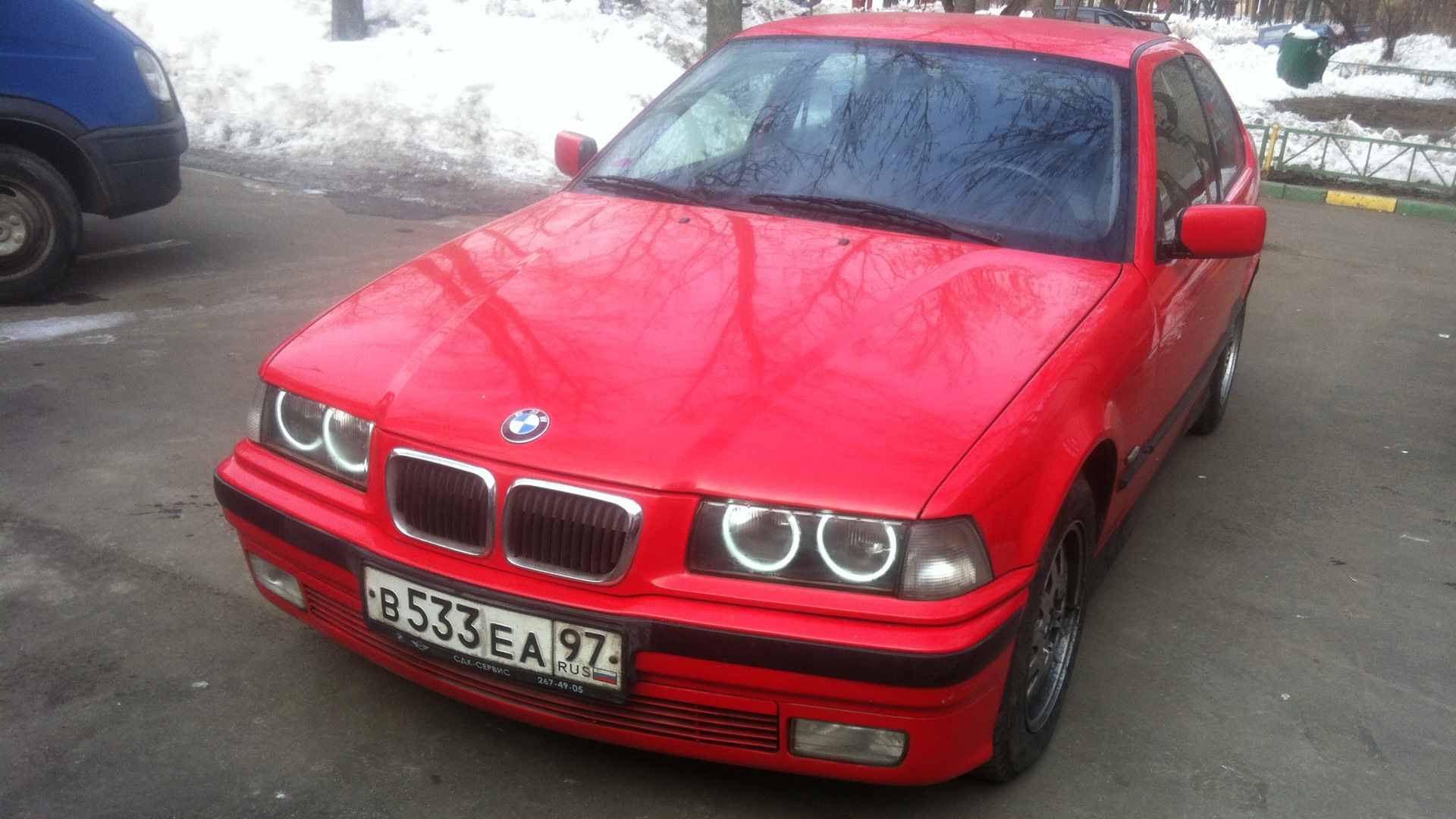 BMW 3 series Compact (E36/5) 1.6 бензиновый 1998 | red devil на DRIVE2
